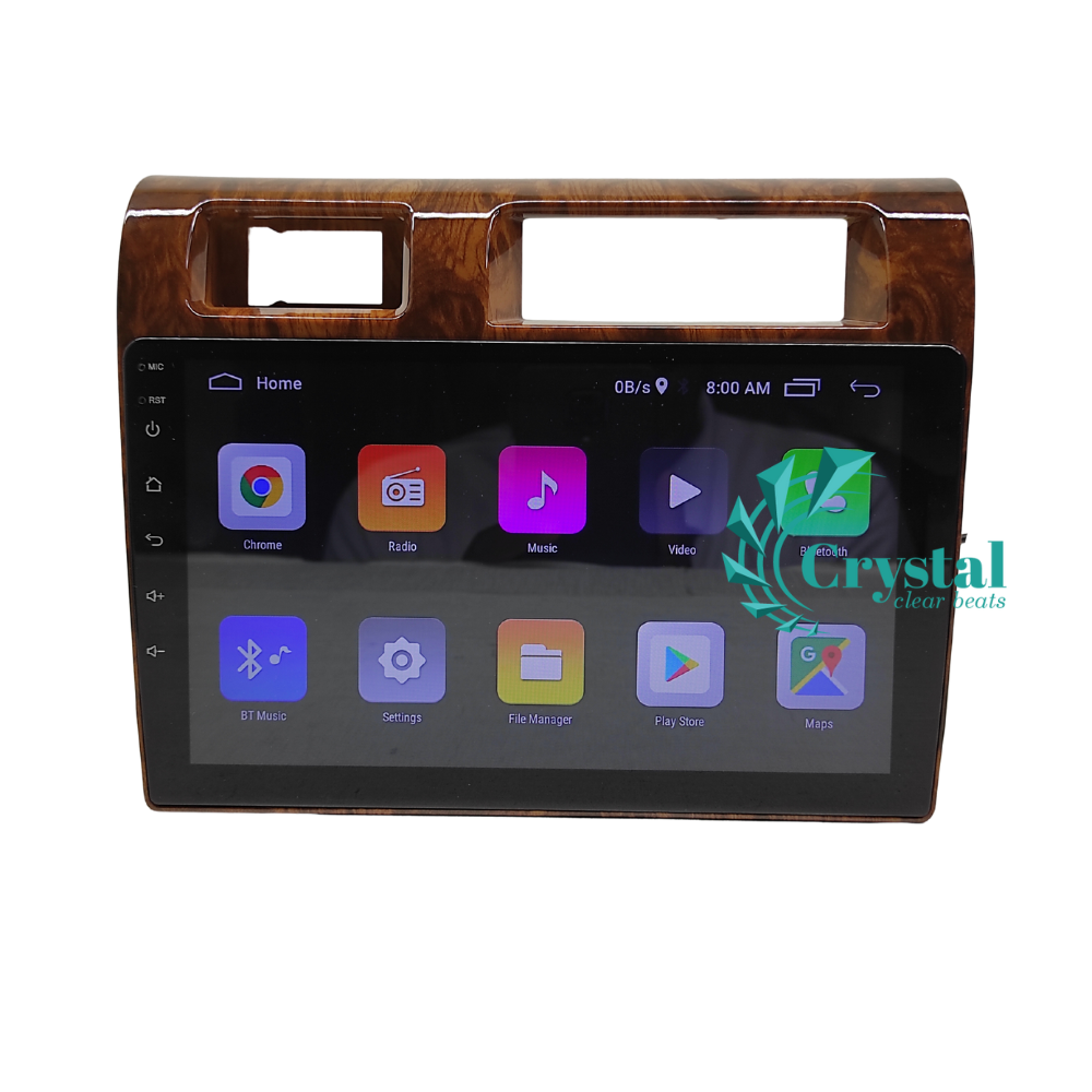 Landcruiser 76 9" Android Radio 2015 - Crystal Car Audio - Car Radio in ...