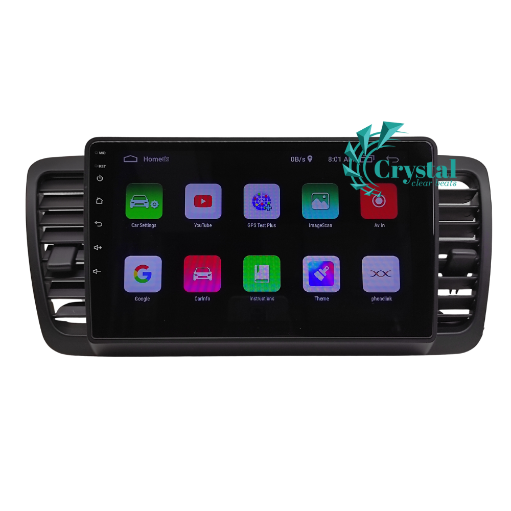 Subaru Legacy BP5 9" Android radio - Crystal Car Audio - Car Radio in ...